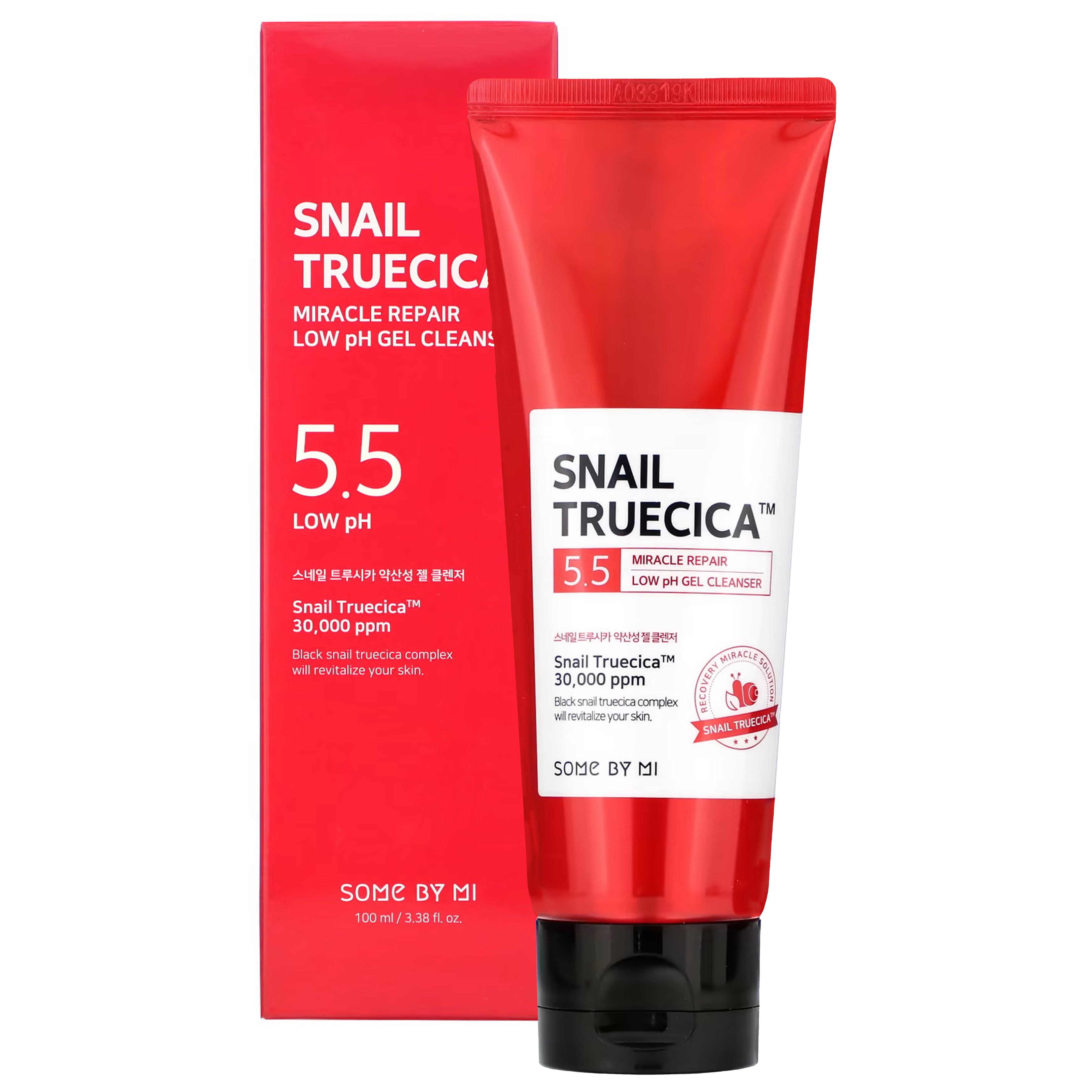 SNAIL TRUECICA MIRACLE REPAIR LOW PH GEL CLEANSER 100 ml - SOME BY MI ...